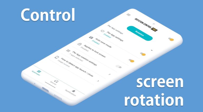 7 Best Rotation Control Apps for Android | Freeappsforme - Free apps ...