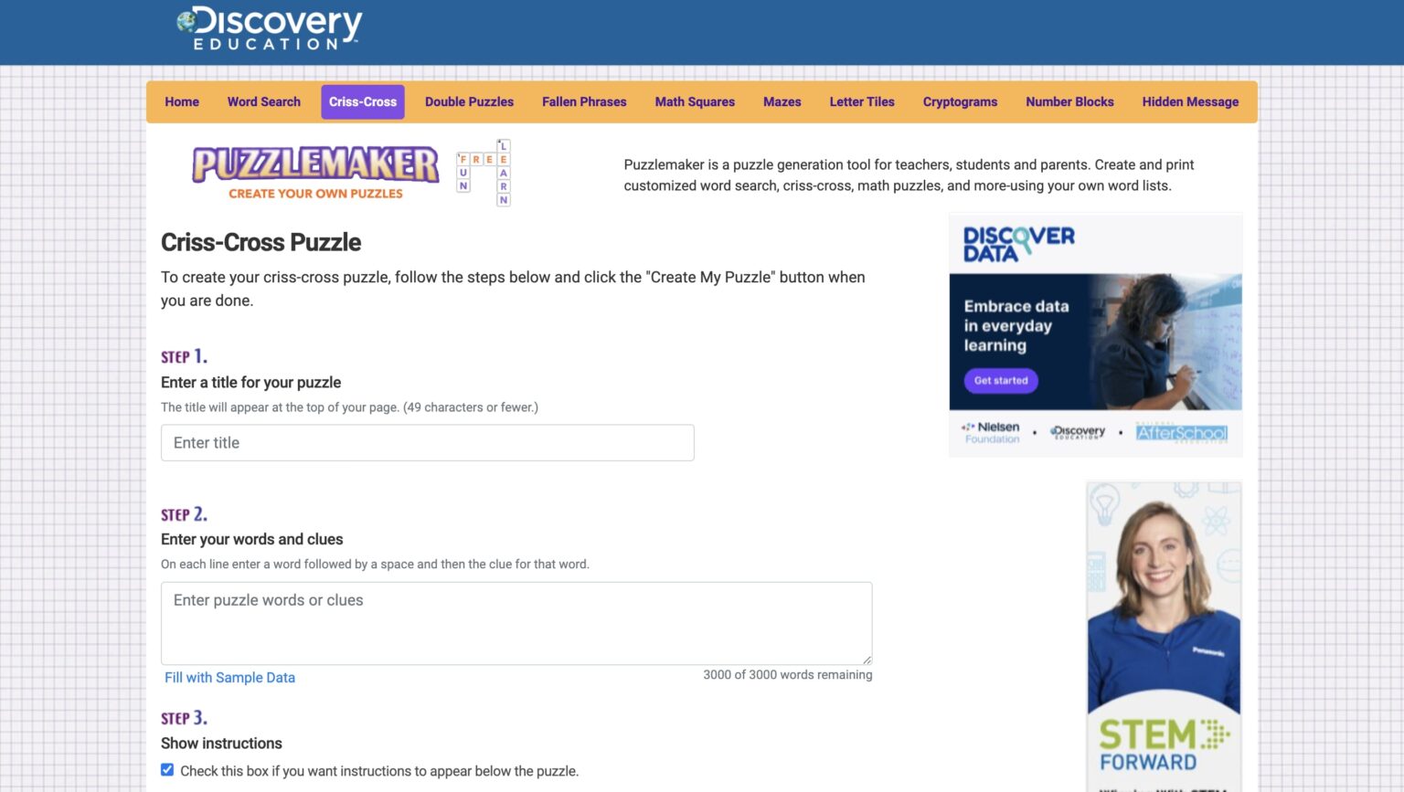 17 Free Crossword Puzzle Makers (Apps & Websites) | Freeappsforme ...