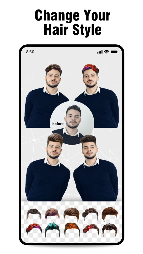 13 Best Hair Style Apps for Men (Android & iOS) | Freeappsforme - Free ...