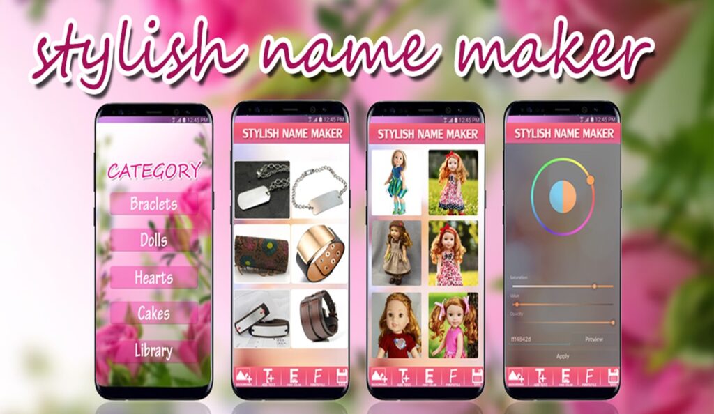12 Free Stylish Name Maker Apps for Android & iOS | Freeappsforme ...