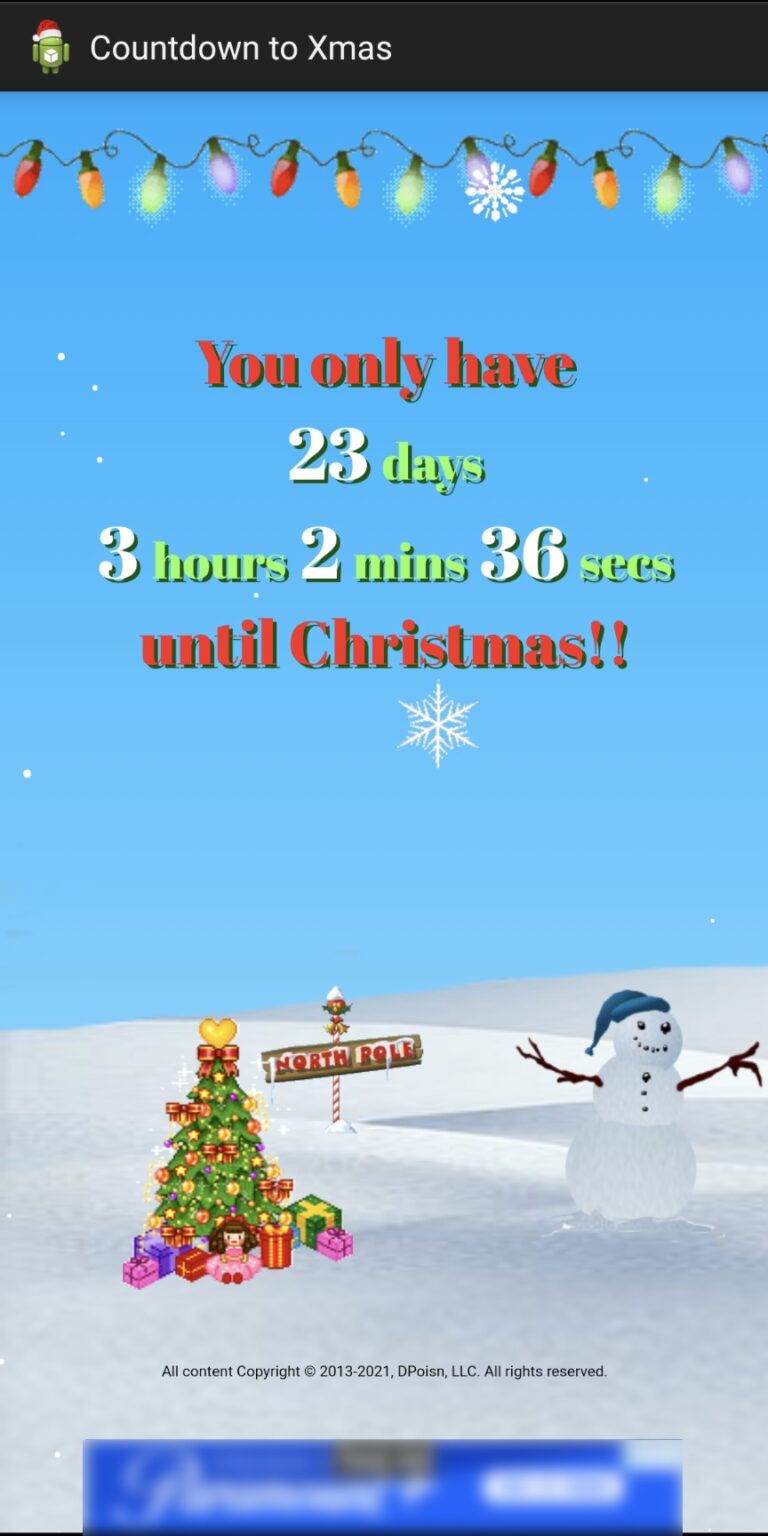 12 Best Christmas Countdown Apps for Android & iOS | Freeappsforme ...