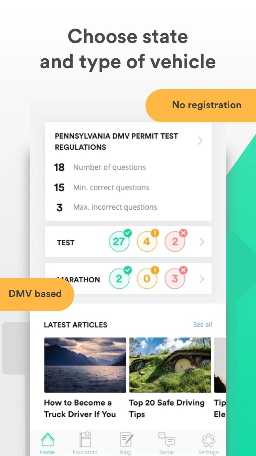 11 Best DMV Test Preparation Apps for Android & iOS | Freeappsforme ...