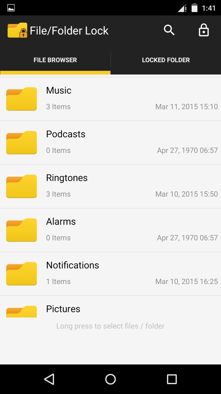9 Free Folder Lock Apps for Android | Freeappsforme - Free apps for ...