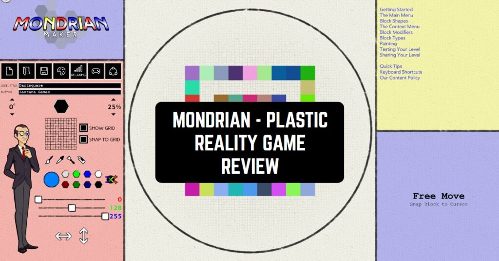 Mondrian – Plastic Reality Game Review | Freeappsforme - Free apps for Android and iOS
