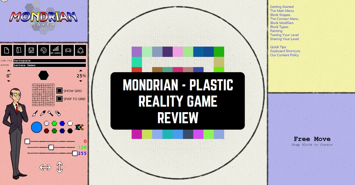 Mondrian – Plastic Reality Game Review | Freeappsforme - Free apps for Android and iOS