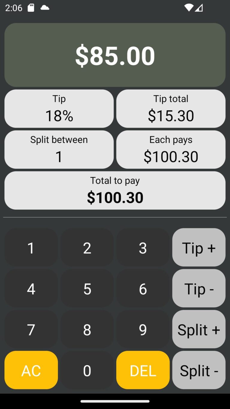 13 Best Tip Calculator Apps for Android & iOS | Freeappsforme - Free apps for Android and iOS