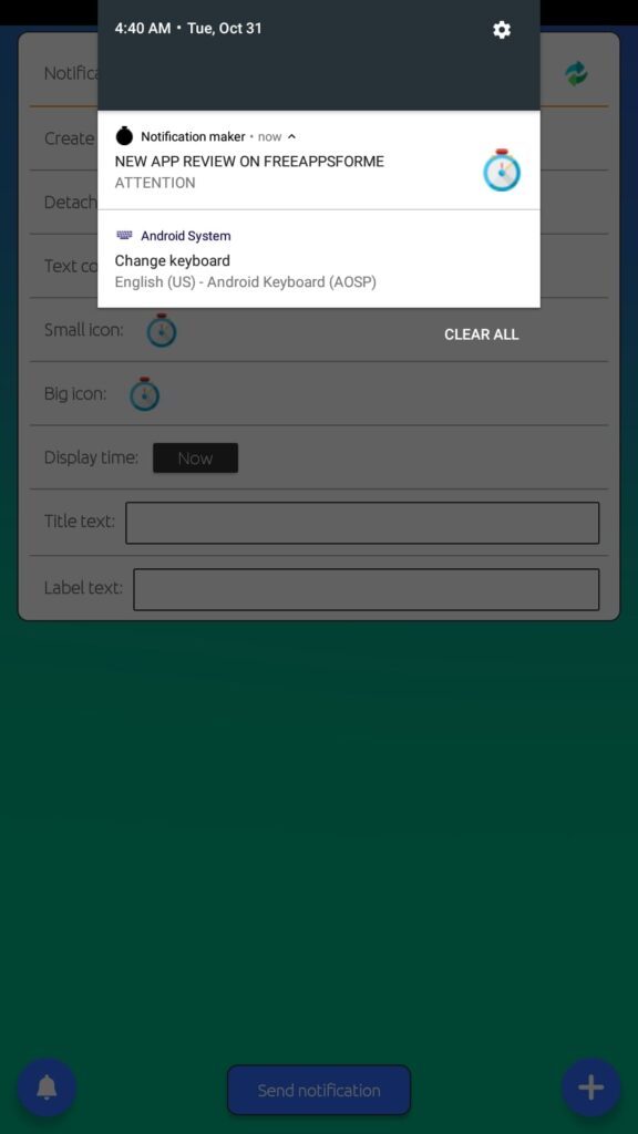 11 Free Fake Notification Maker Apps for Android & iOS | Freeappsforme ...