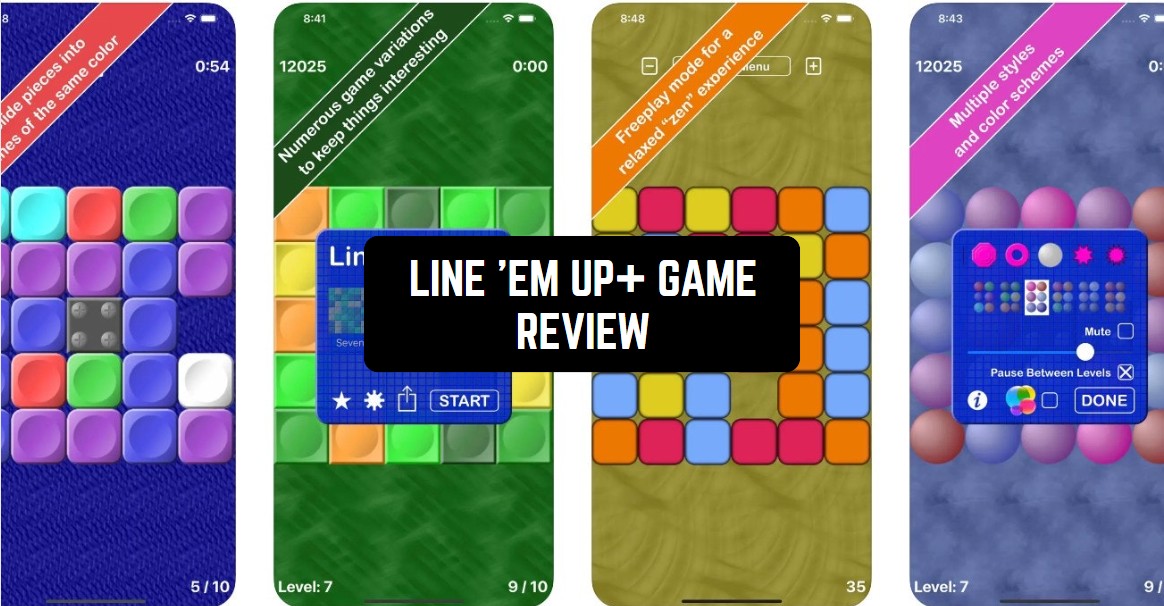 Line ‘Em Up+Game Review | Freeappsforme - Free apps for Android and iOS
