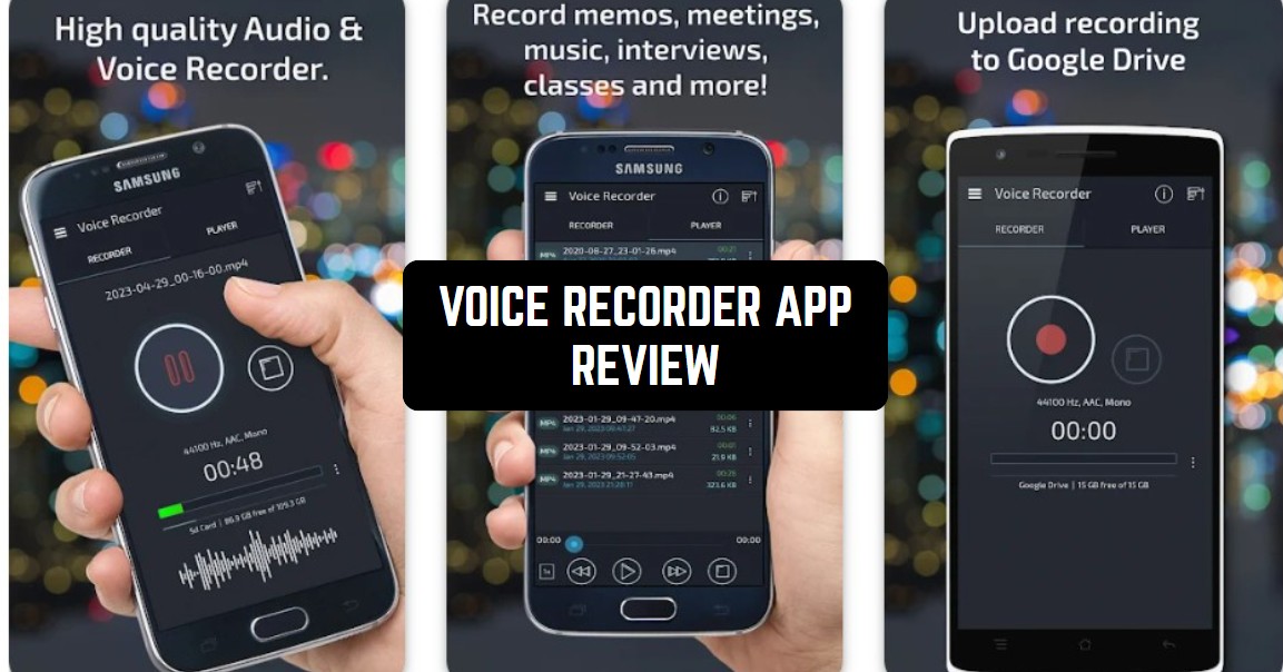 Voice Recorder App Review | Freeappsforme - Free apps for Android and iOS