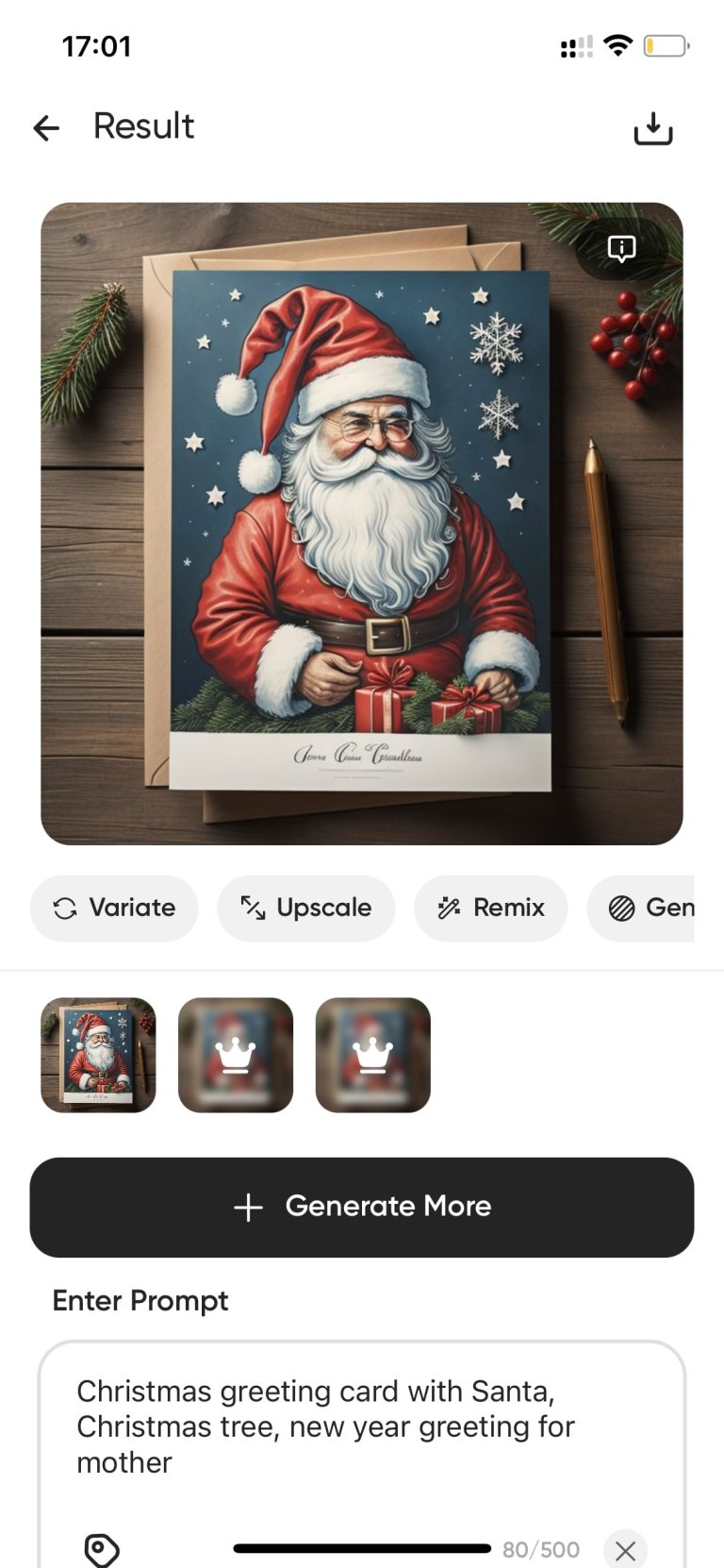 11 Free AI Christmas Cards Generators (Apps & Websites) | Freeappsforme ...