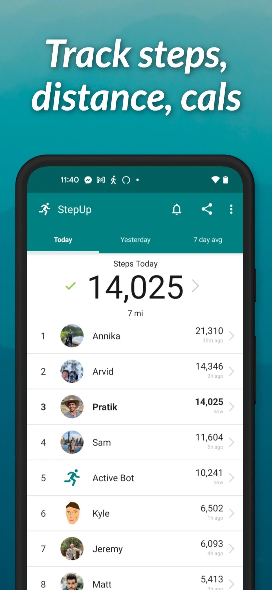 11 Free Group Step Challenge Apps (Android & iOS) | Freeappsforme ...