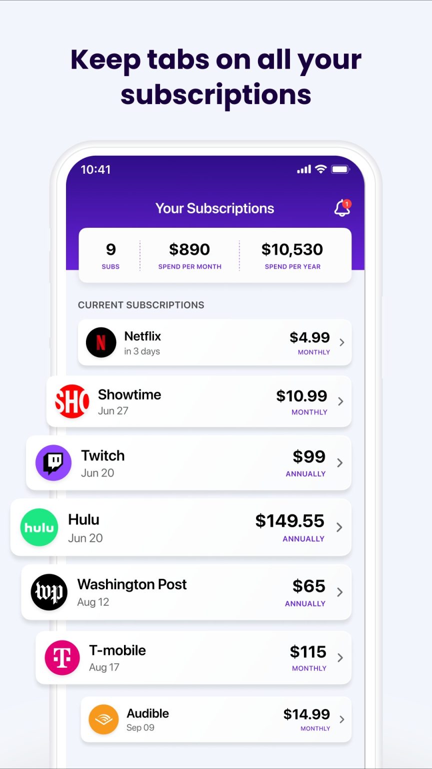 11 Best Subscription Management Apps in 2025 | Freeappsforme - Free ...