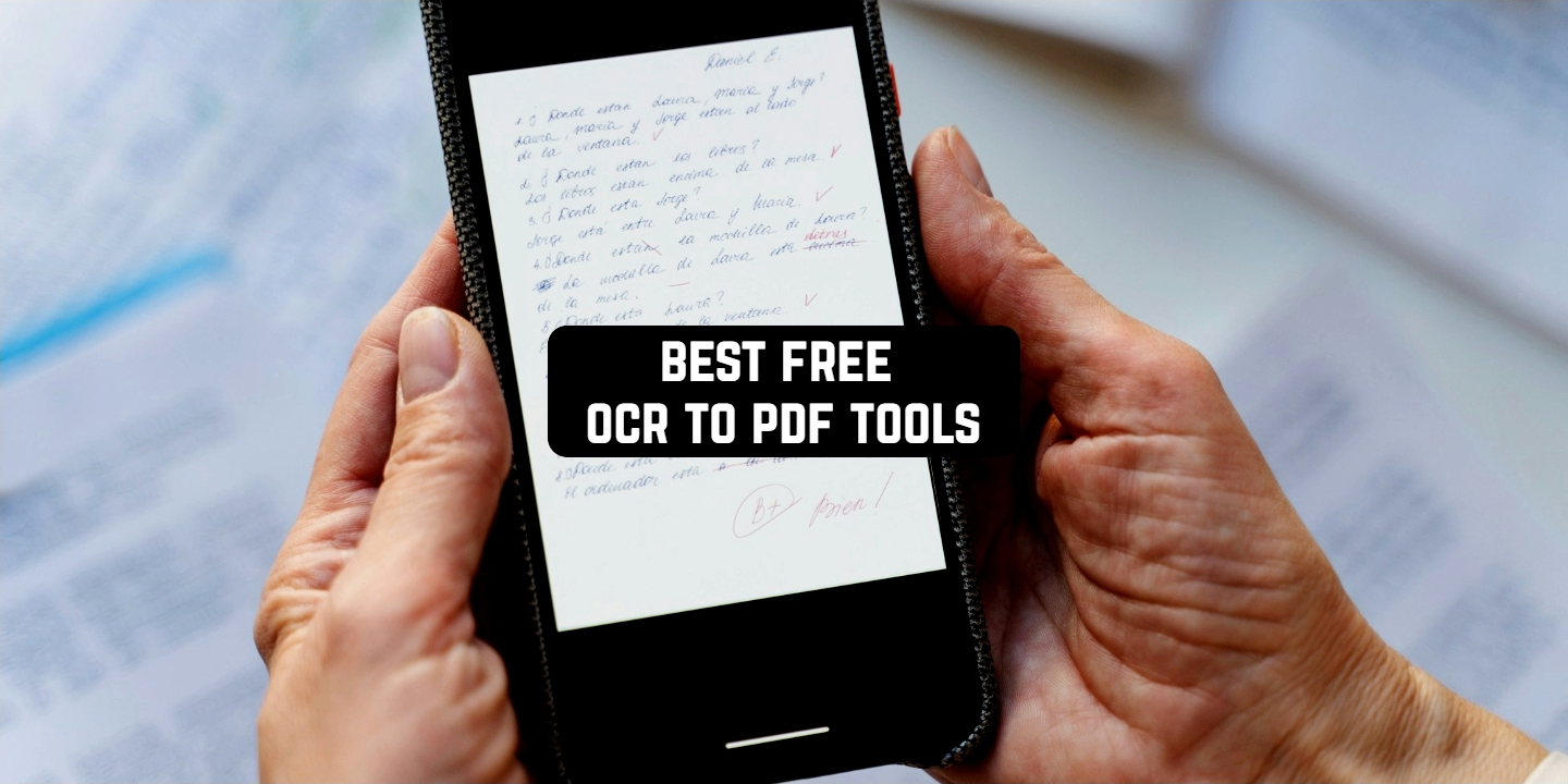 11 Free OCR to PDF Tools | Freeappsforme - Free apps for Android and iOS